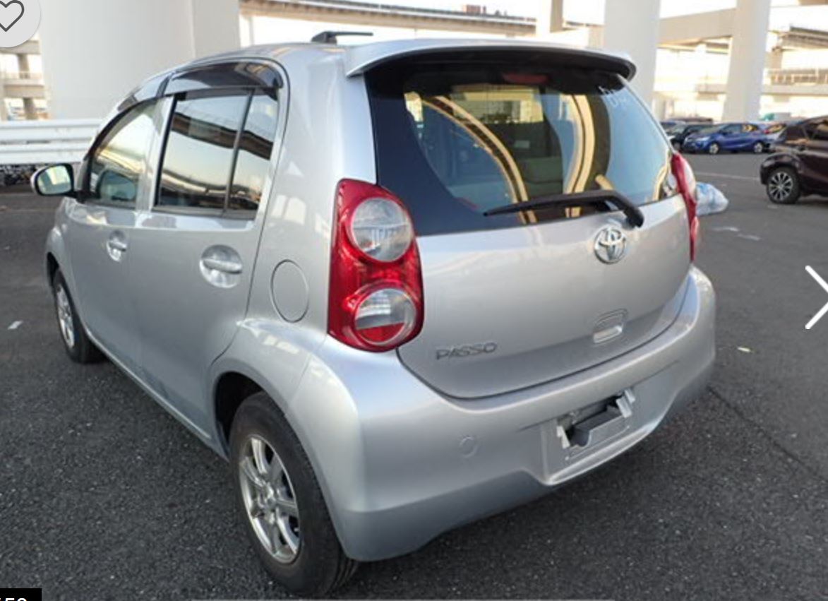 Toyota Passo disabled vehicle for sale Ref.BF904052 | Algys Autos ...